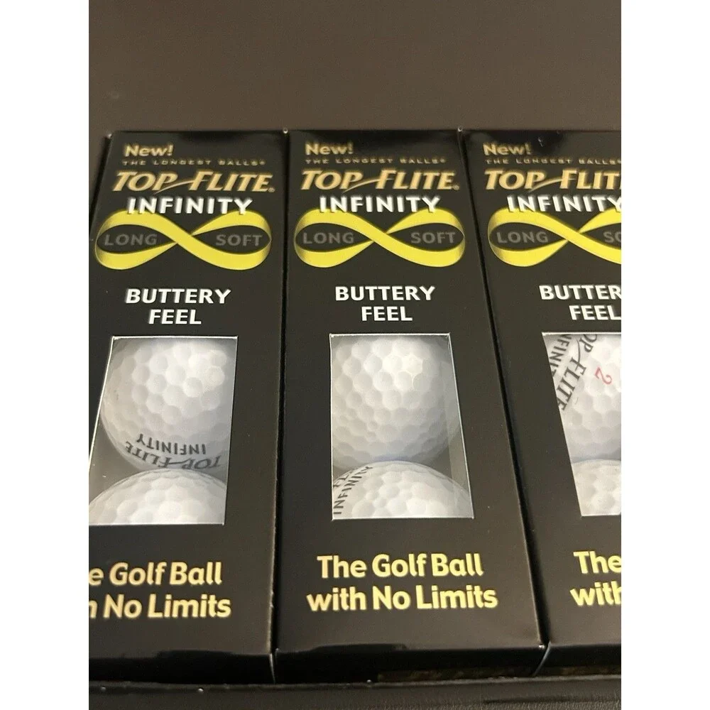 Top Flite | Games | Topflight Infinity Buttery Feel Ball 3 Sleeves New ...